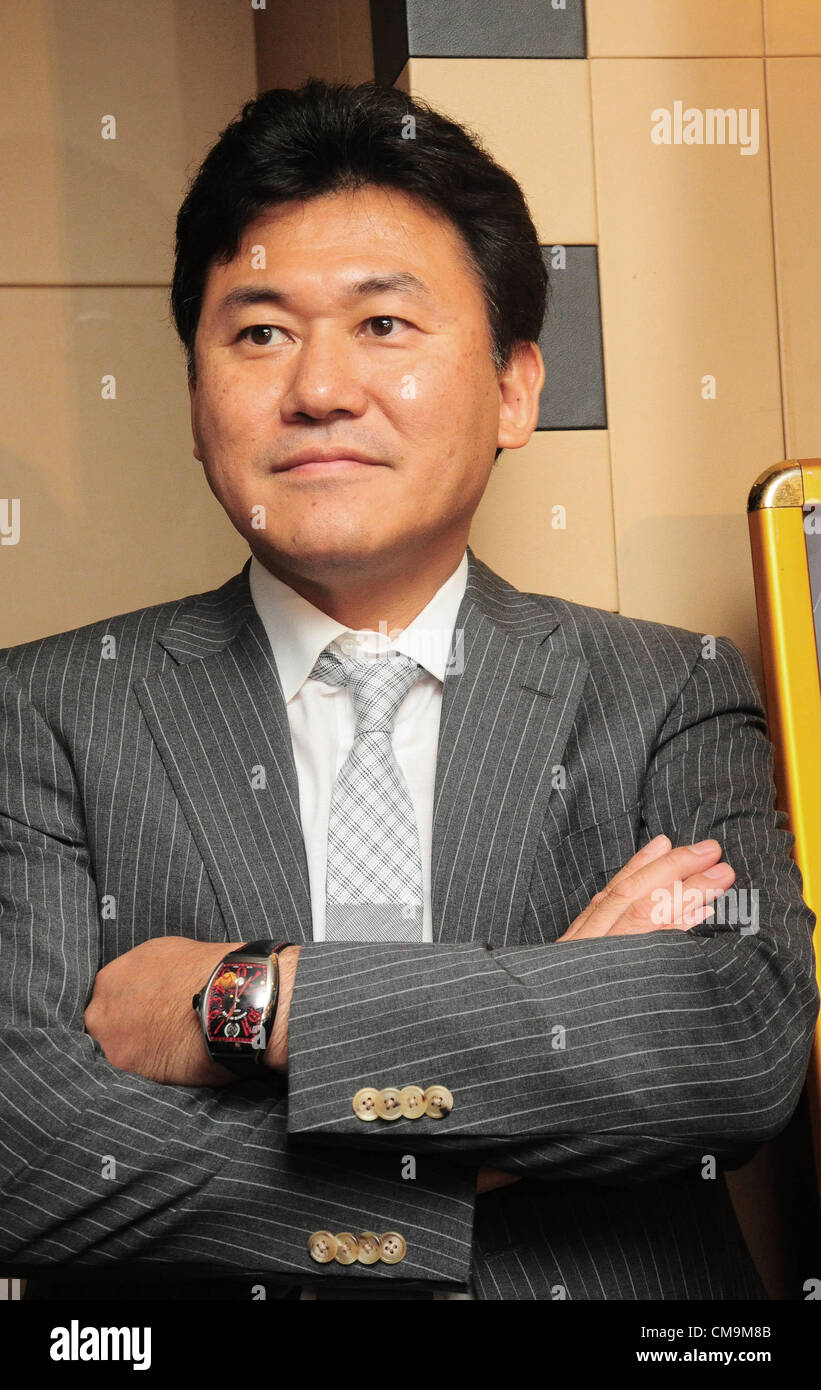 June 30, 2012 - Tokyo, Japan - HIROSHI MIKITANI, Chairman & CEO of ...