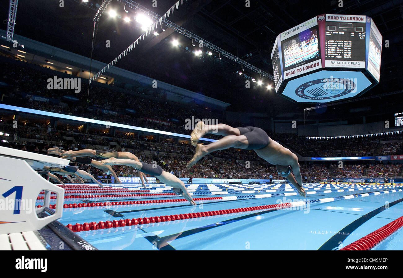 100 meter mens final hi-res stock photography and images - Alamy