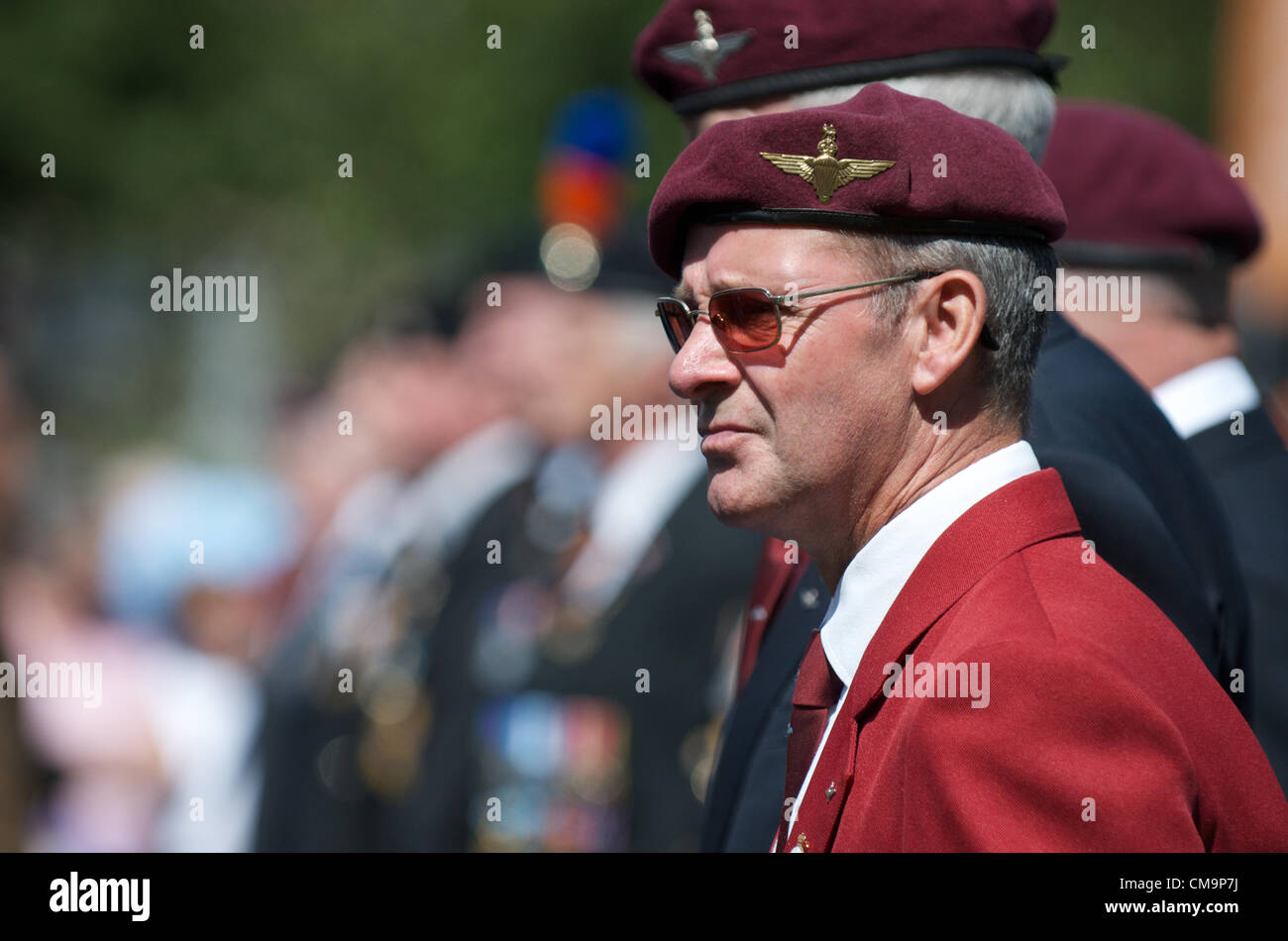 Manchester, UK. 30-06-2012 -Veteran of The Parachute Regiment at the ...