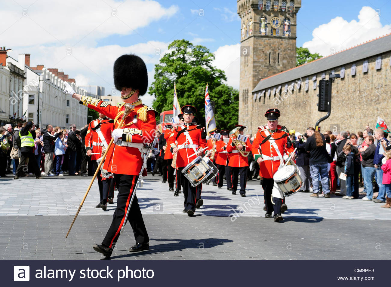 Royal Welsh Regiment Stock Photos & Royal Welsh Regiment Stock Images ...
