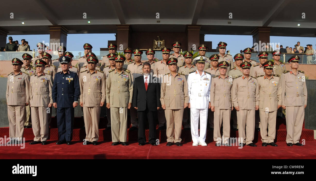 30 June 2012 -- Heikstep Military Base, Cairo, Egypt -- Egypt's first ...