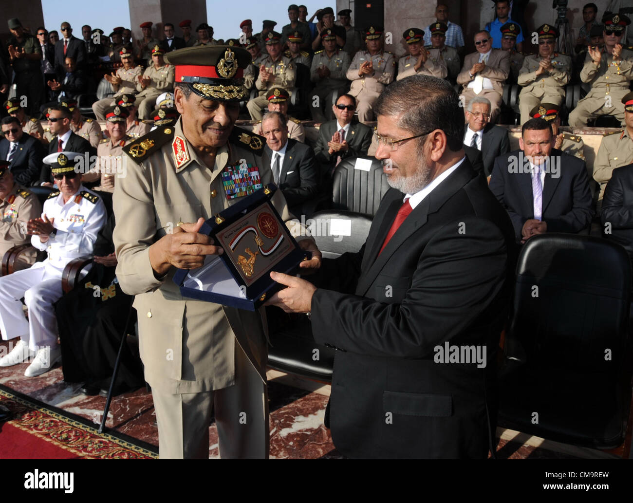 30 June 2012 -- Heikstep Military Base, Cairo, Egypt -- Egypt's first ...