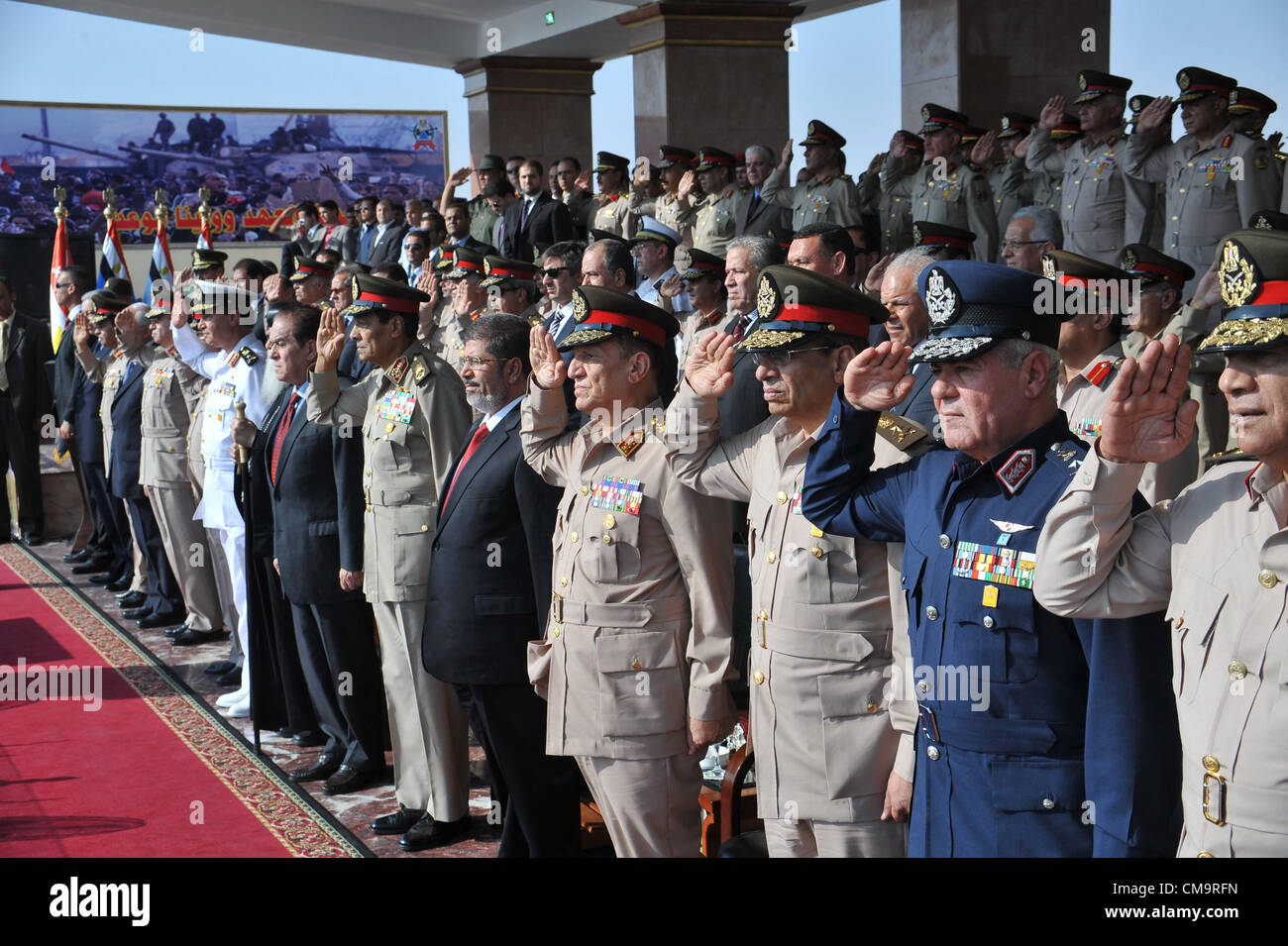 Egyptian military parade in cairo hi-res stock photography and images ...