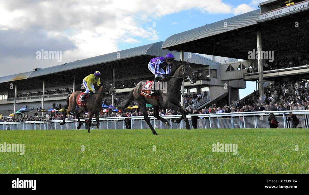 June 30, 2012 - Newbridge, Kildare, U.S. - Camelot (no. 4), ridden by ...