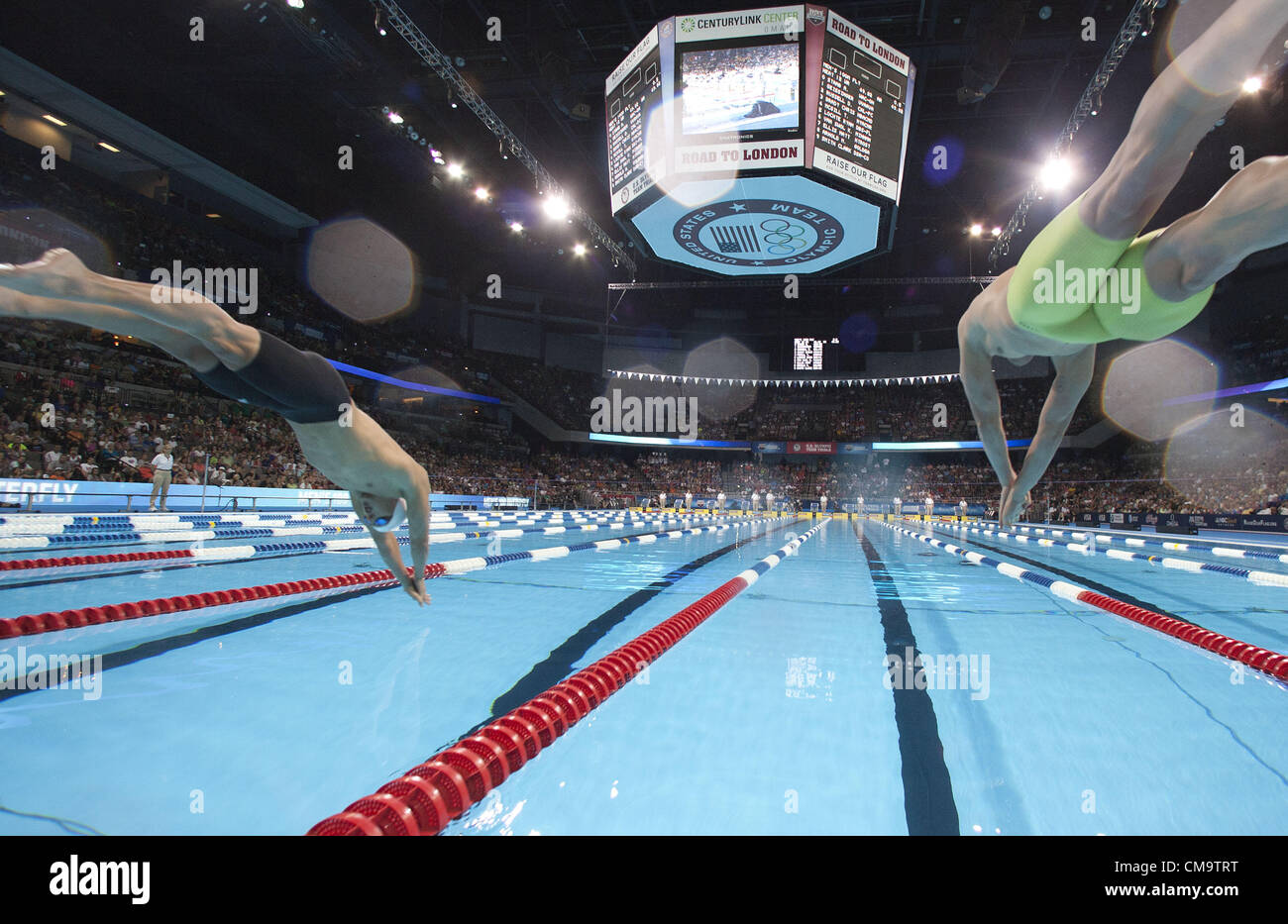 Michael phelps usa starting mens hi-res stock photography and images ...
