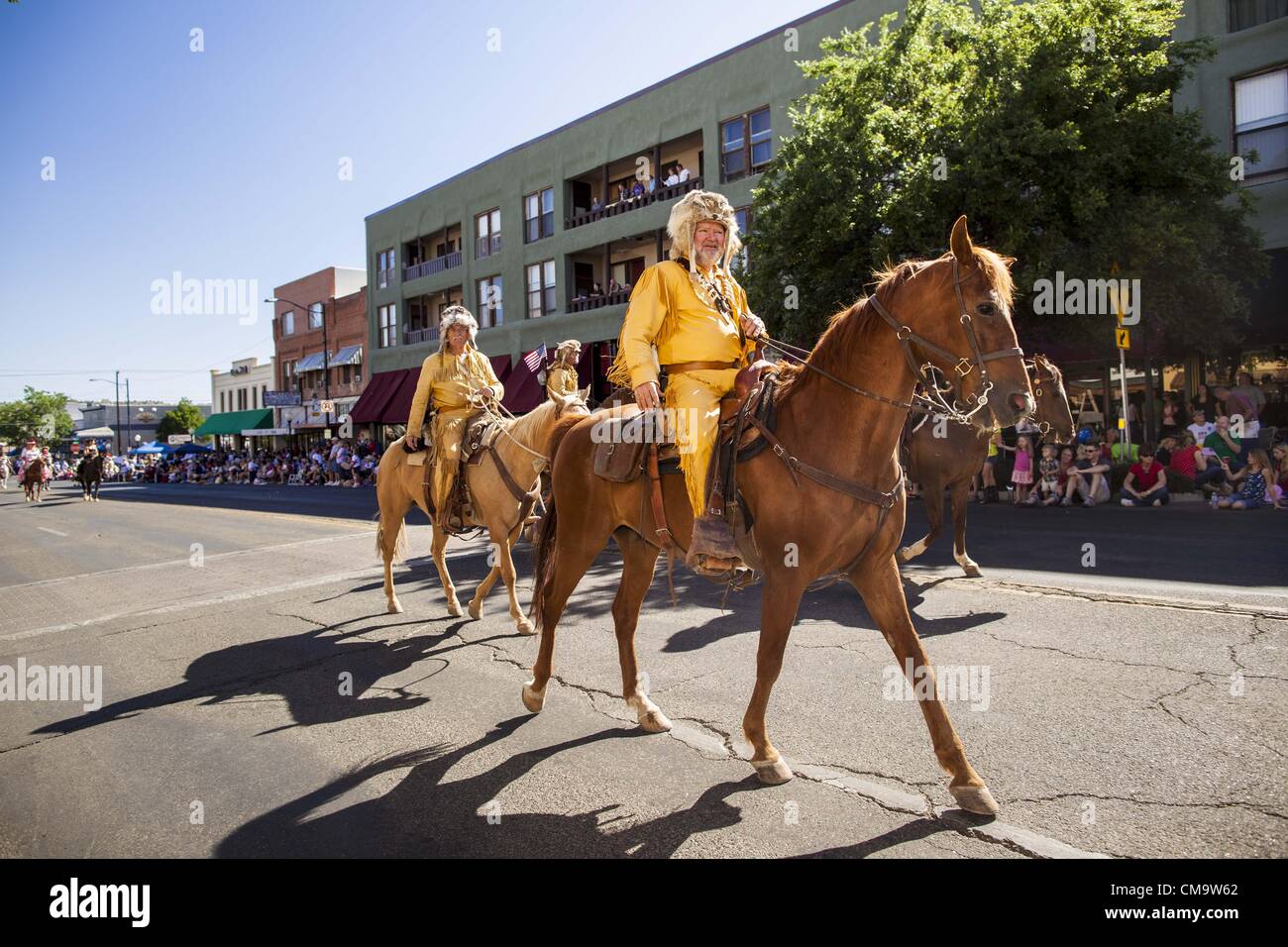 June 30, 2012 - Prescott, Arizona, U.S - Members of the Bill Williams ...
