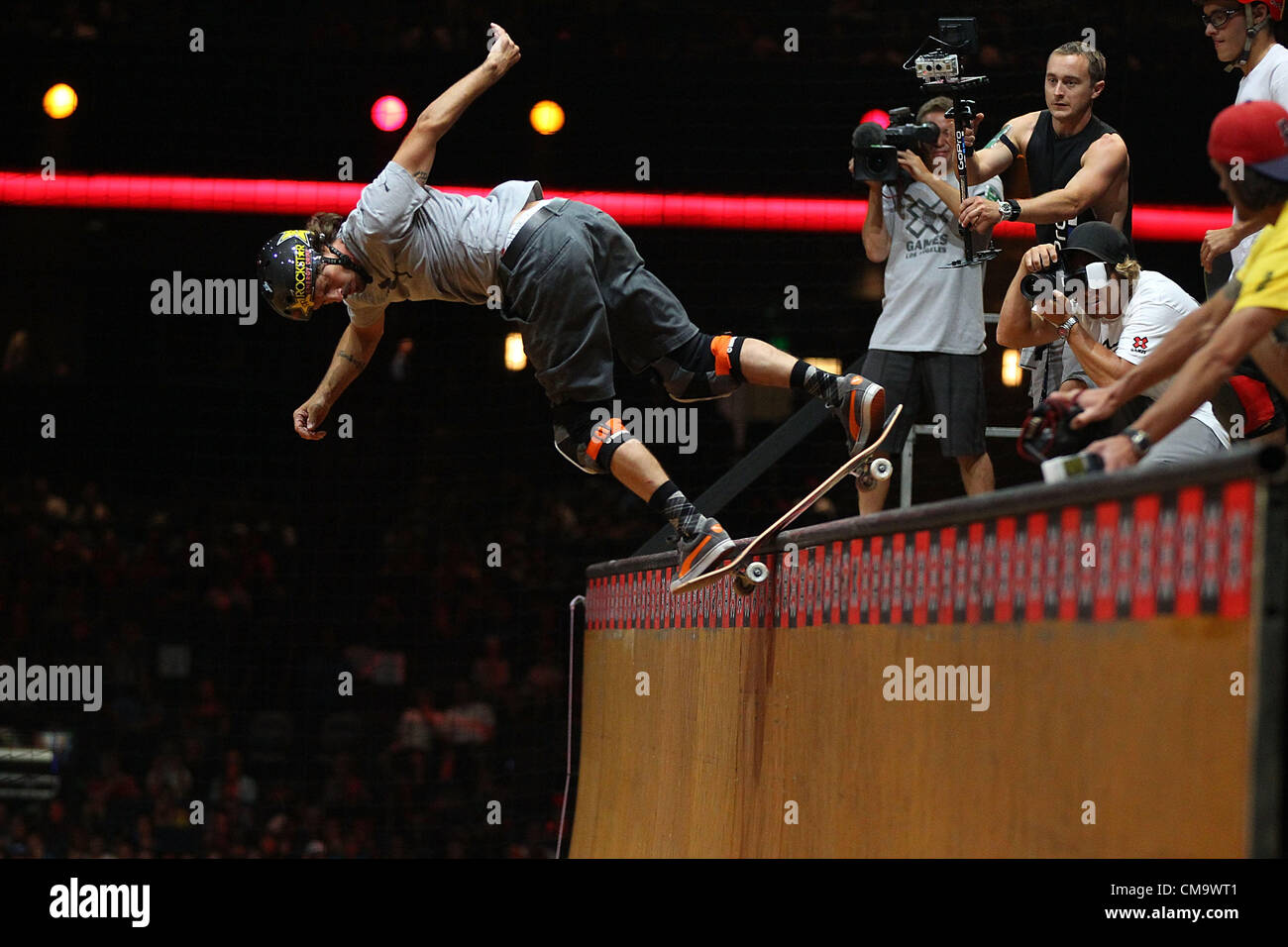June 30, 2012 - Los Angeles, California, U.S - Bucky Lasek of the USA ...