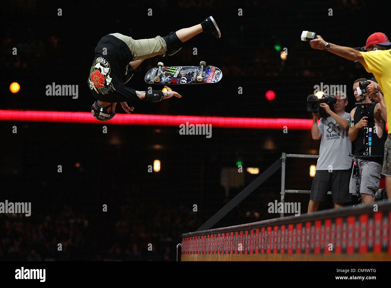 June 30, 2012 - Los Angeles, California, U.S - Pierre-Luc Gagnon of the ...