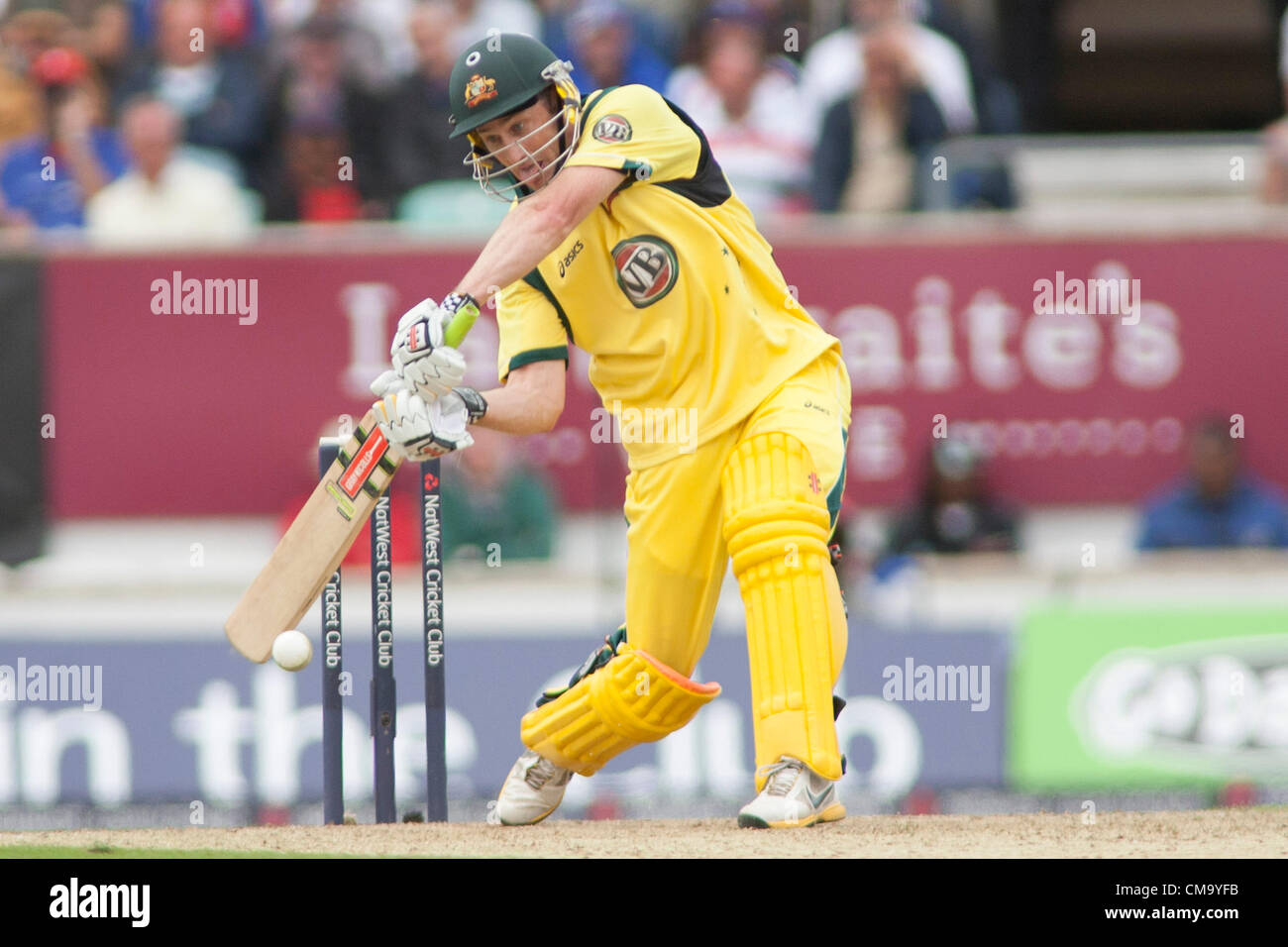 01/07/2012 London England. Australia's George Bailey, during the second ...