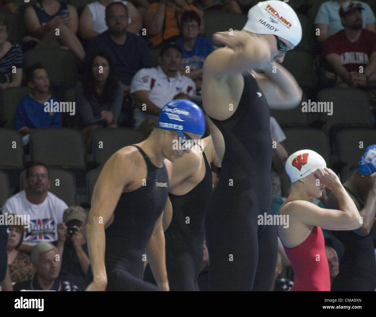 July 1, 2012 - Omaha, Nebraska, USA - Jessica Hardy and Dara Torres ...