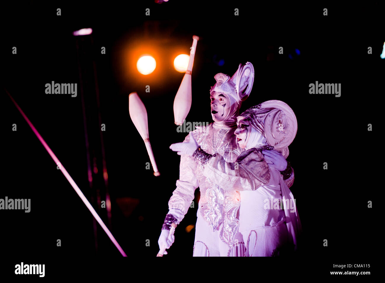 Performance of Le Voyage des Aquarêves by La Compagnie Malabar for the ...