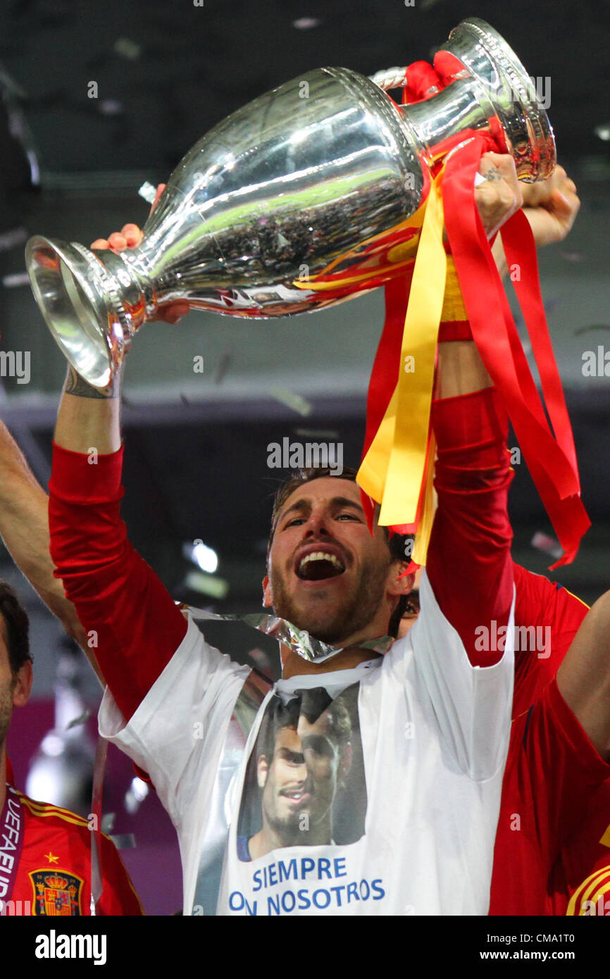 Uefa Euro 2012 Final High Resolution Stock Photography and Images - Alamy