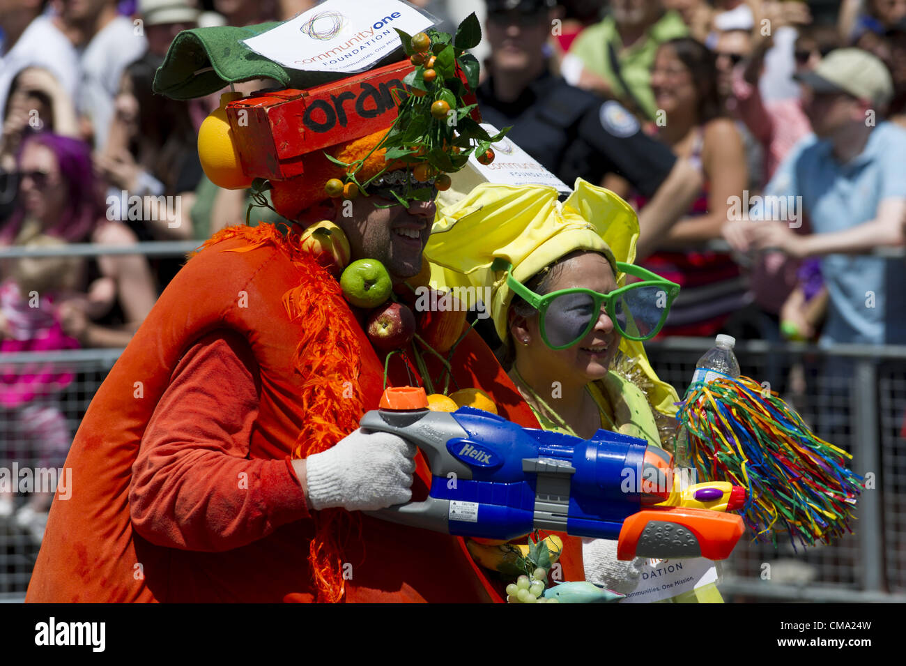 July 1 2012 Toronto Ontario Canada The 32nd Annual Toronto Pride Parade Gathered Hundreds