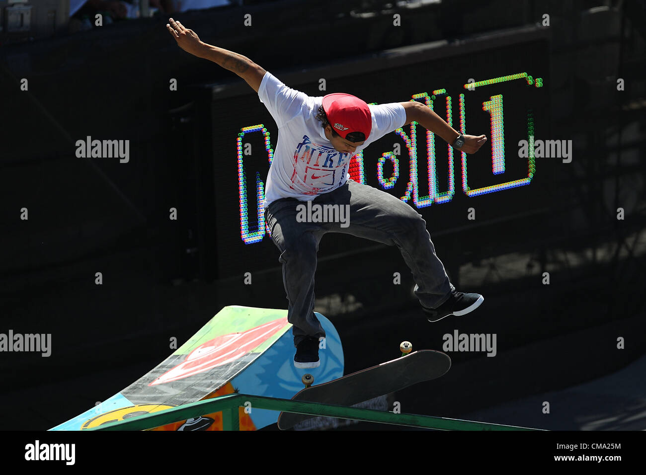 July 1, 2012 - Los Angeles, California, U.S - Paul Rodriguez of the USA ...
