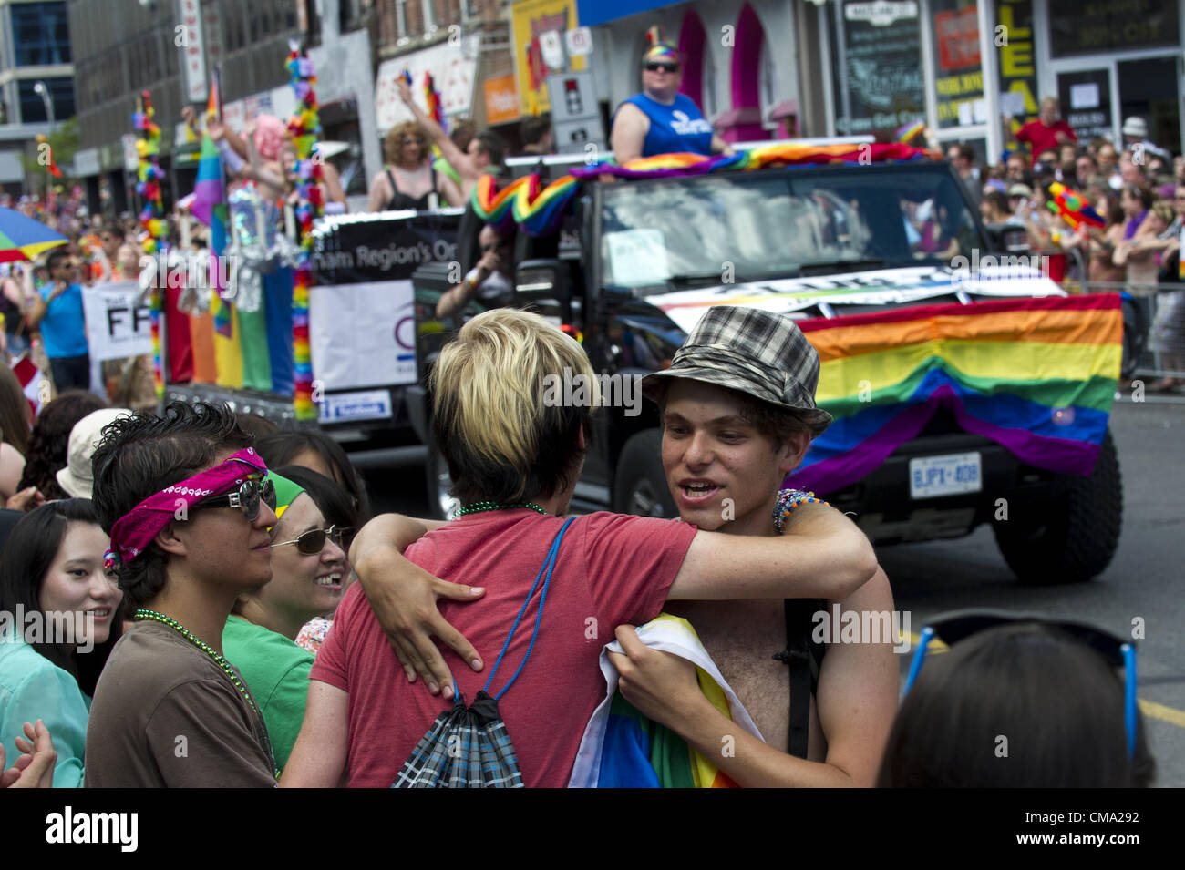 July 1, 2012 - Toronto, Ontario, Canada - The 32nd annual Toronto Pride ...