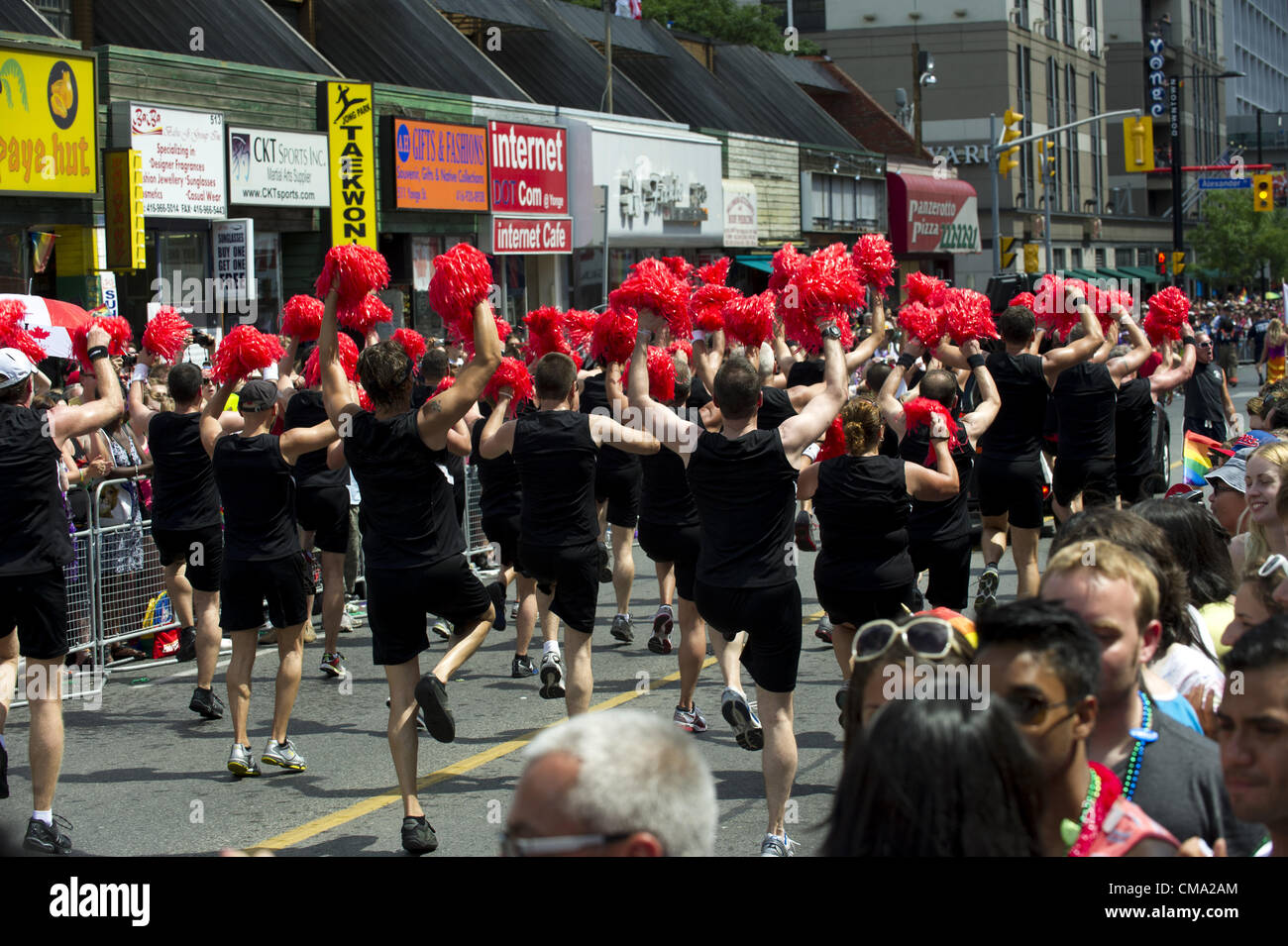 July 1, 2012 - Toronto, Ontario, Canada - The 32nd annual Toronto Pride ...