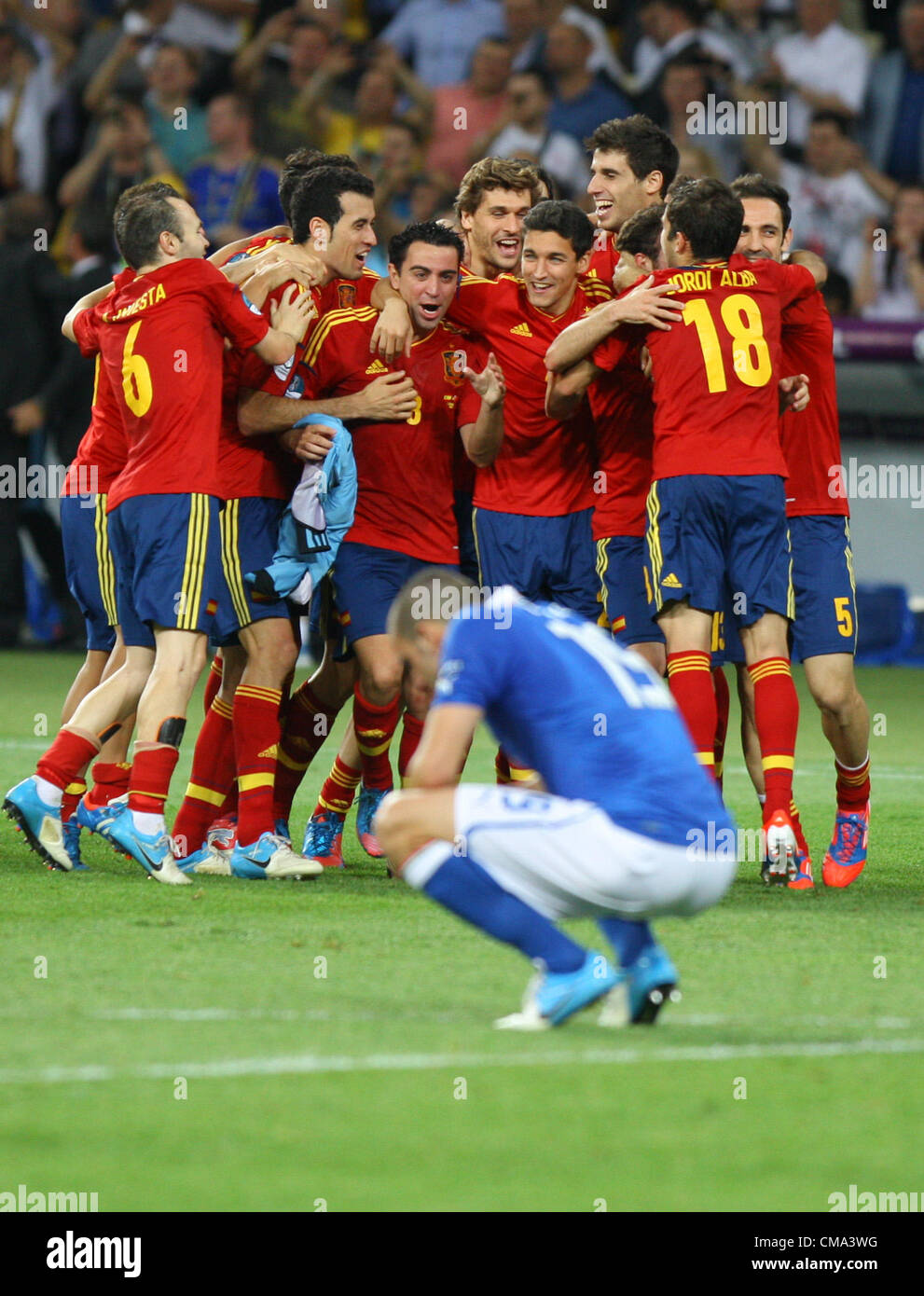 Uefa Euro Spain Final High Resolution Stock Photography and Images - Alamy