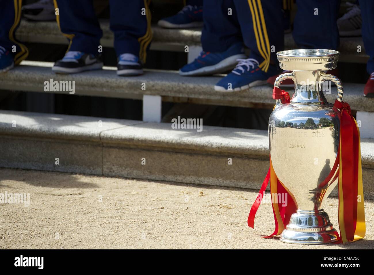 July 2, 2012 - Madrid, Spain - King Juan Carlos, Prince Felipe ...