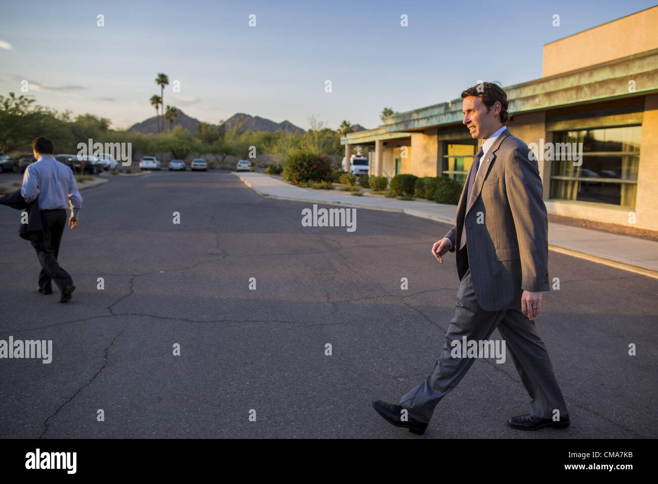 July 2, 2012 - Paradise Valley, Arizona, U.S - Congressman BEN QUAYLE ...