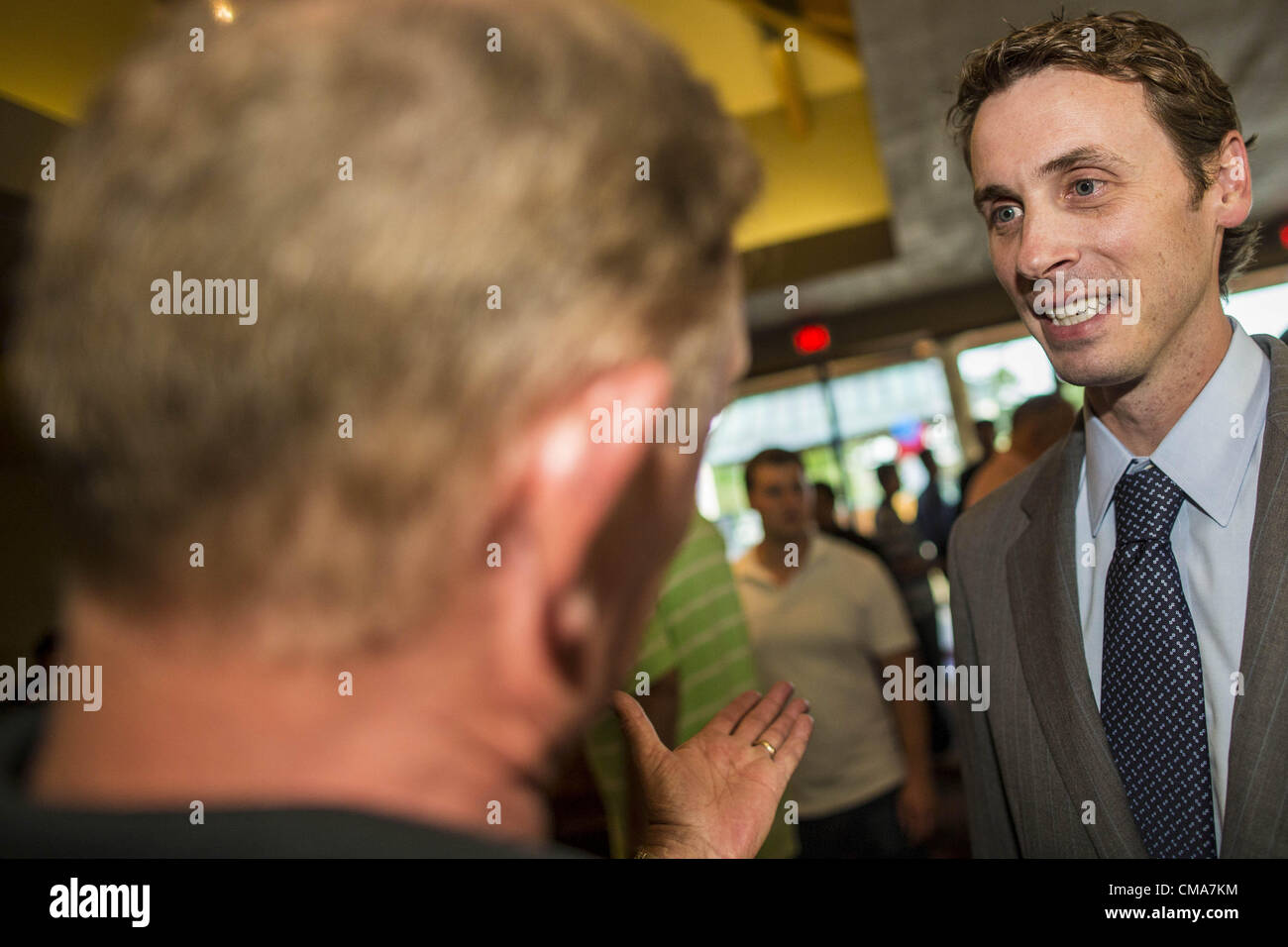 July 2, 2012 - Paradise Valley, Arizona, U.S - Congressman BEN QUAYLE ...