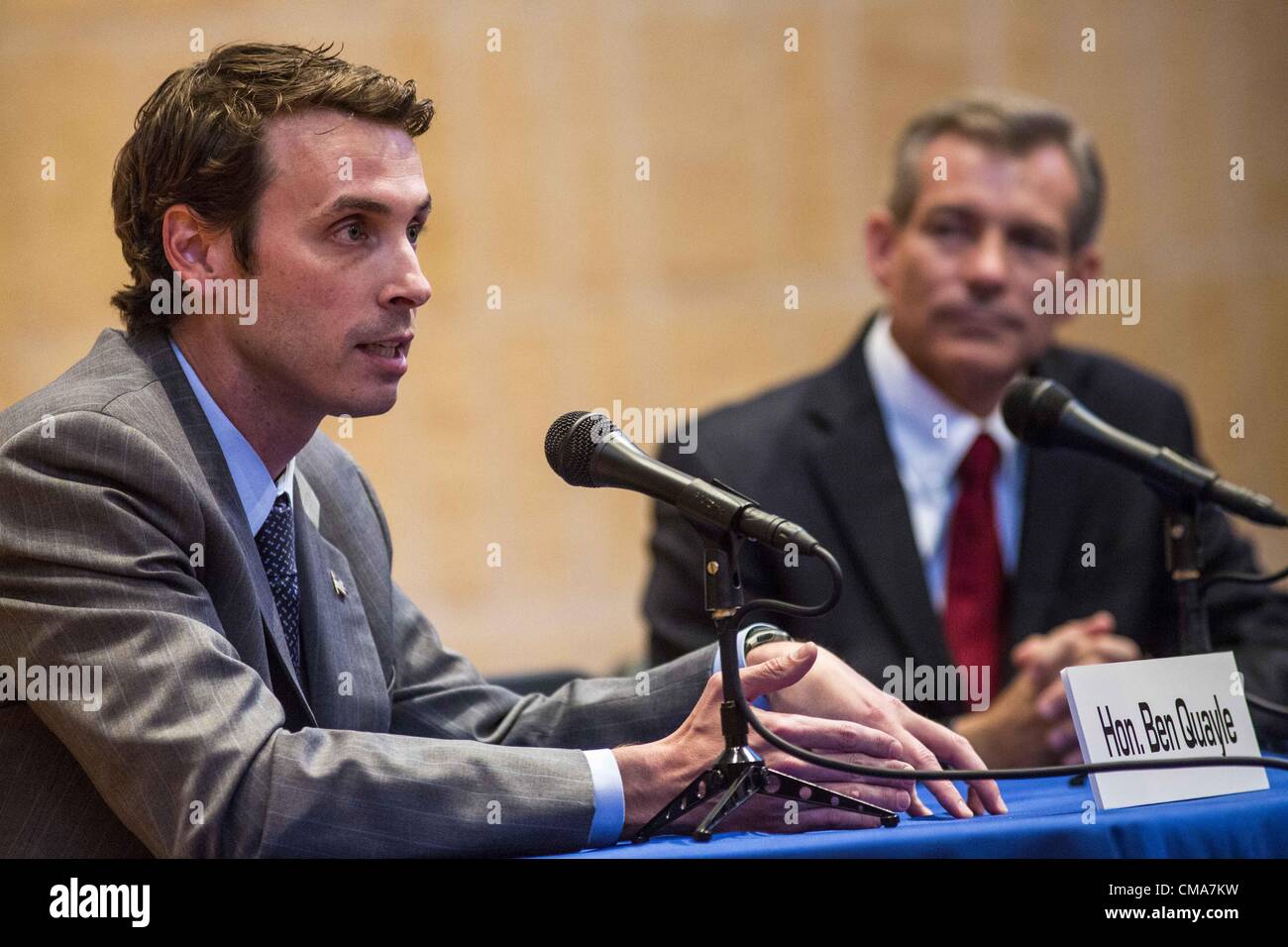 July 2, 2012 - Paradise Valley, Arizona, U.S - Congressman BEN QUAYLE ...