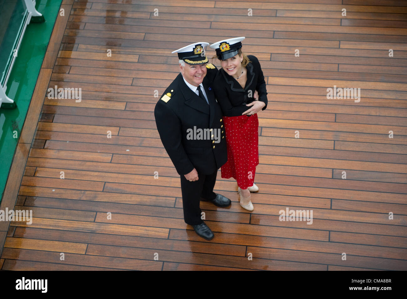 Tuesday 3rd July 2012. Darcy Bussell pictured with Commadore Steve ...