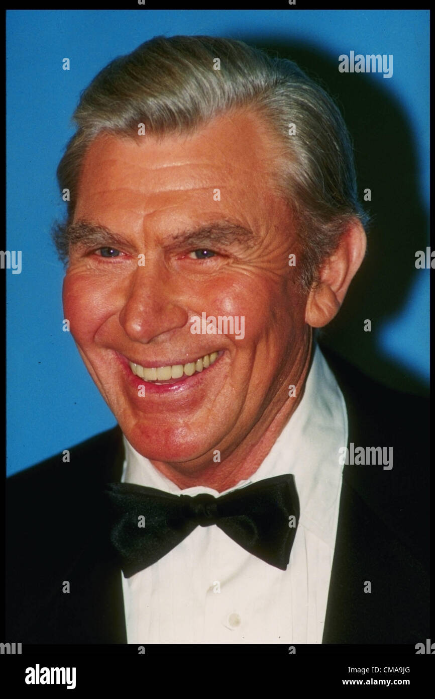 Hollywood, CA, USA; Actor ANDY GRIFFITH in an udated photo. (Michelson ...