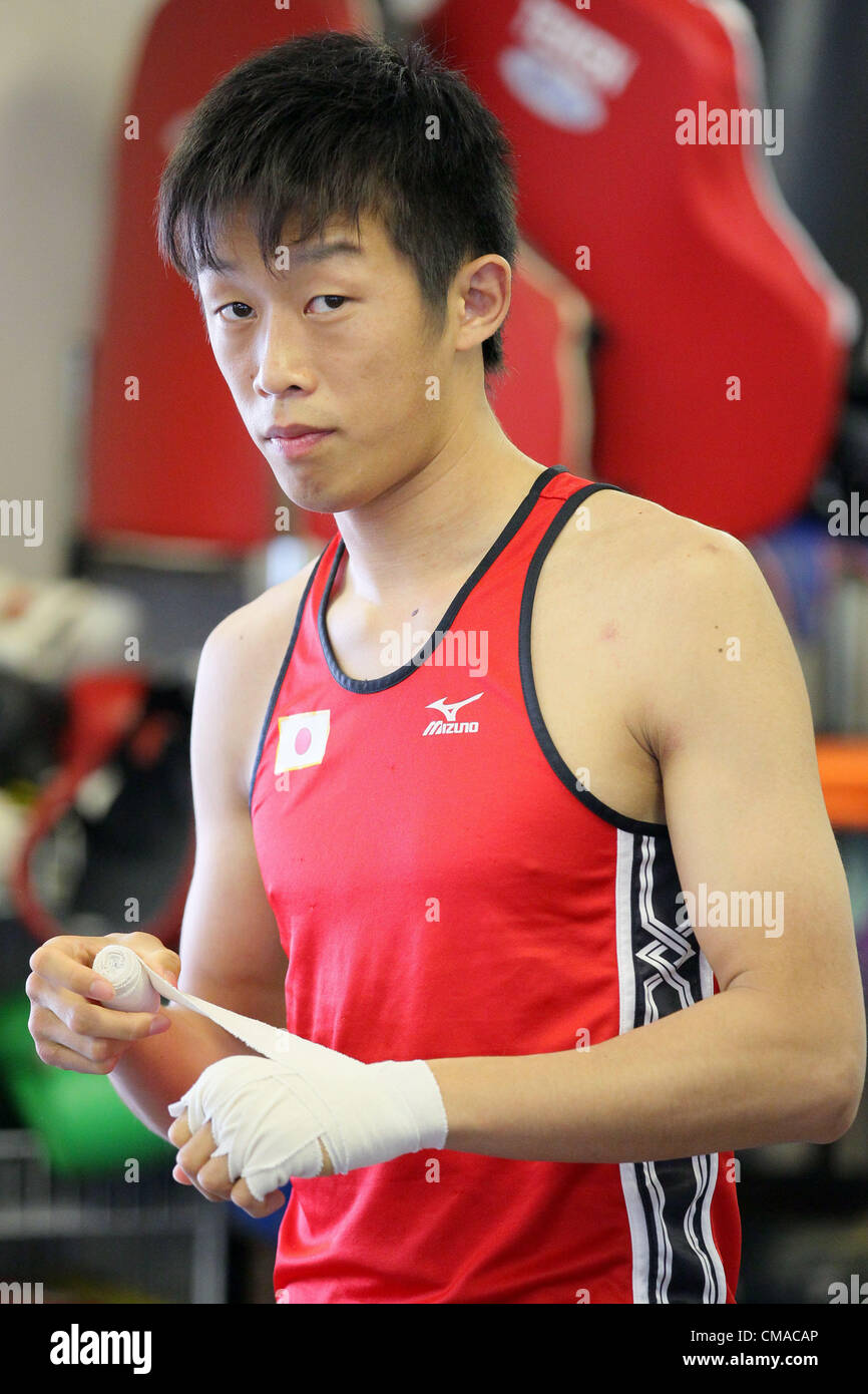 Satoshi Shimizu (JPN), July 4, 2012 - Boxing : Japan National Team ...
