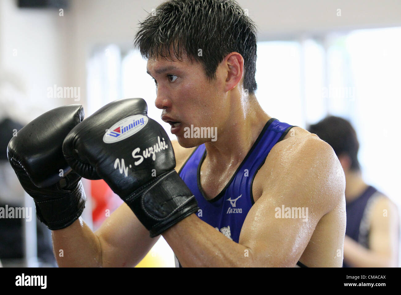 Yasuhiro Suzuki (JPN), July 4, 2012 - Boxing : Japan National Team ...