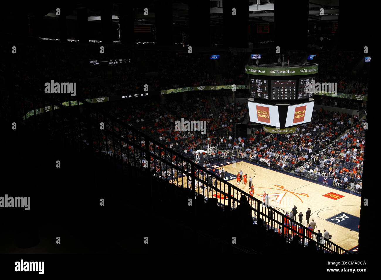 Uva virginia john paul jones arena hi-res stock photography and images ...