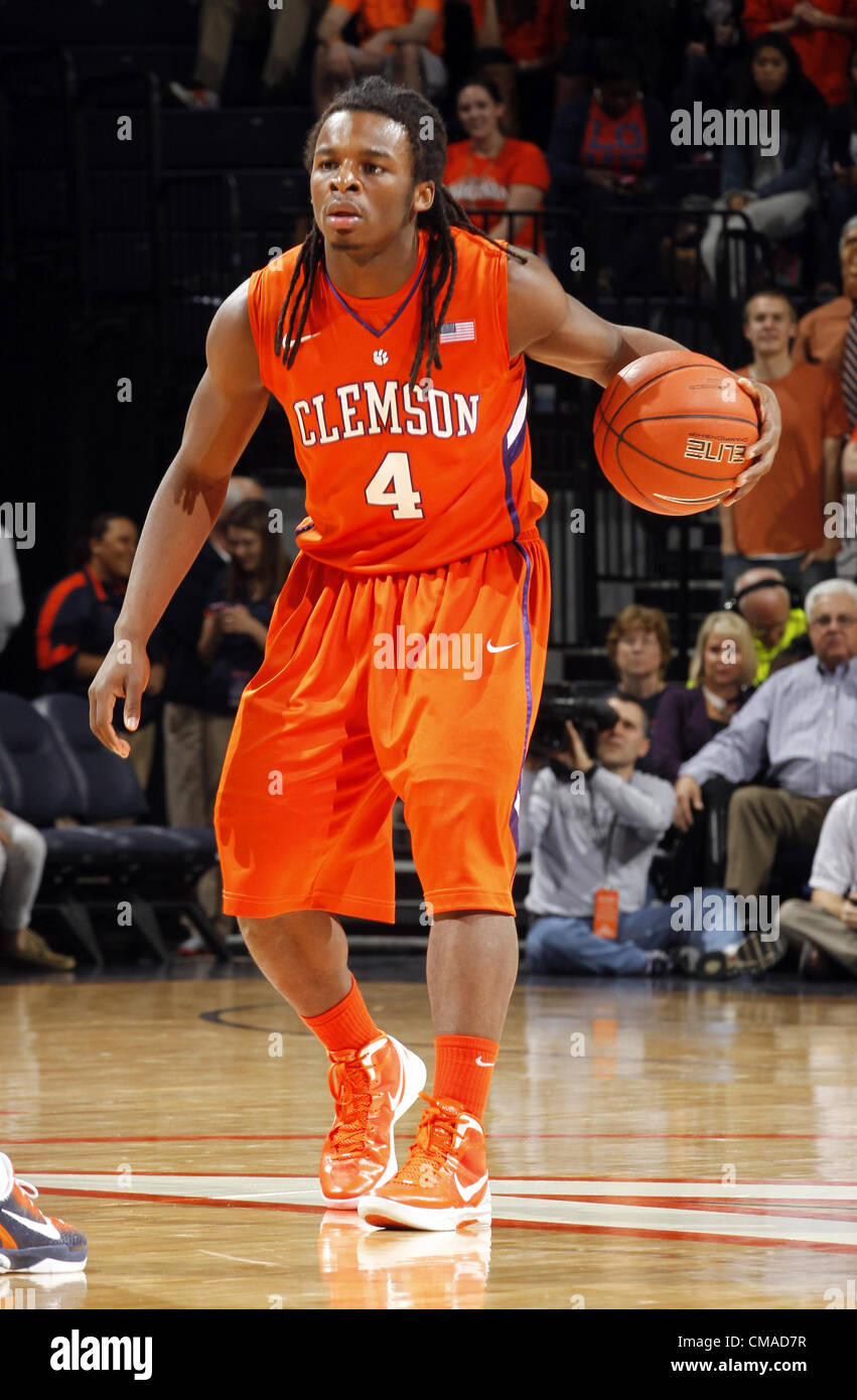 Jan. 31, 2012 - Charlottesville, Virginia, United States - Rod Hall #4 ...
