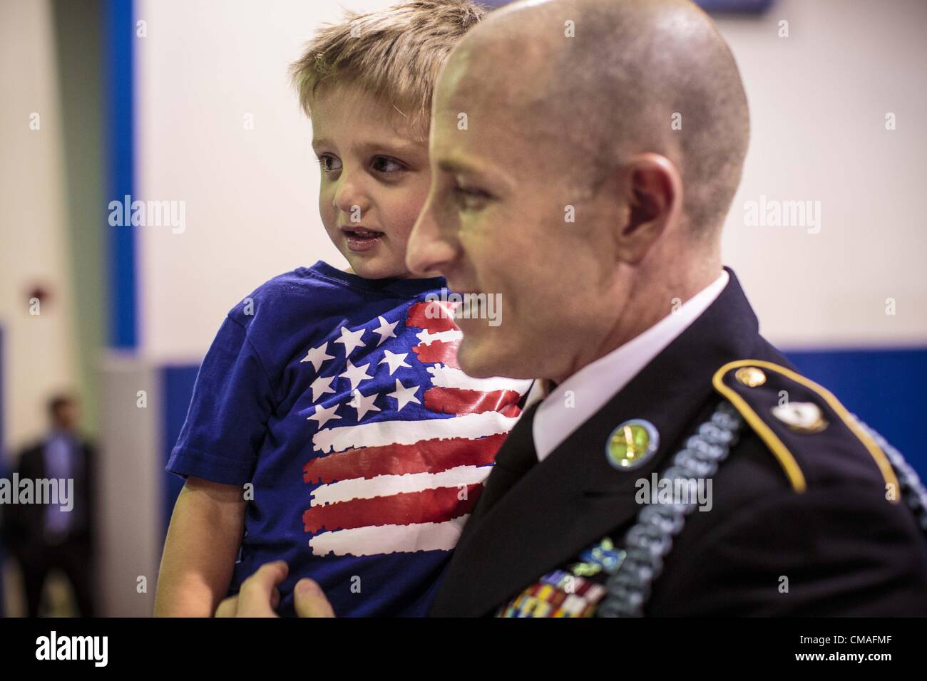 July 4, 2012 - Phoenix, Arizona, U.S - Sgt. JASON FRITZ, of the US Army ...