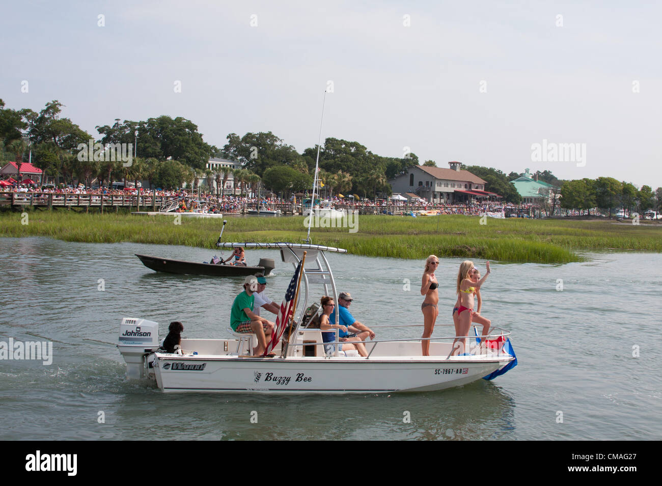 Murrells inlet boat parade hi-res stock photography and images - Alamy