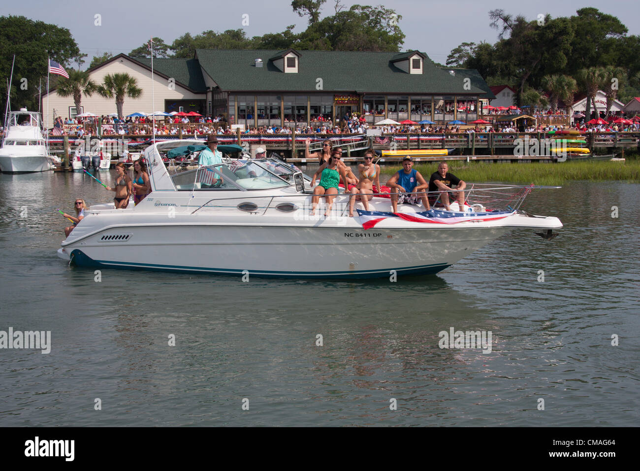 Murrells inlet boat parade hi-res stock photography and images - Alamy