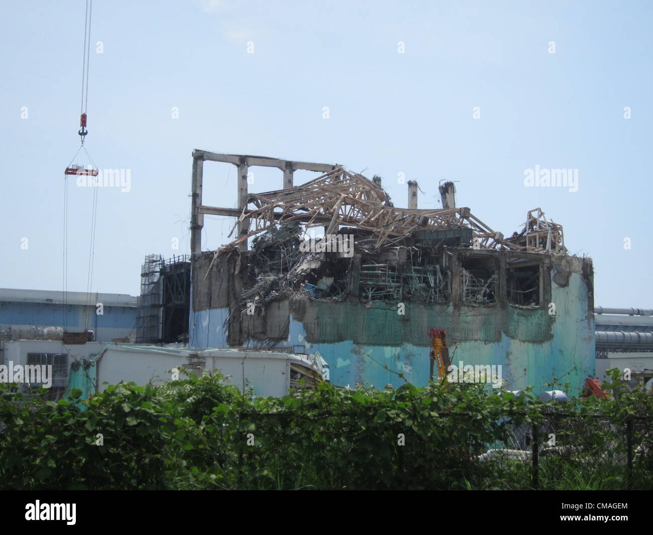 June 18, 2012 - Fukushima, Japan - In this handout picture taken on ...