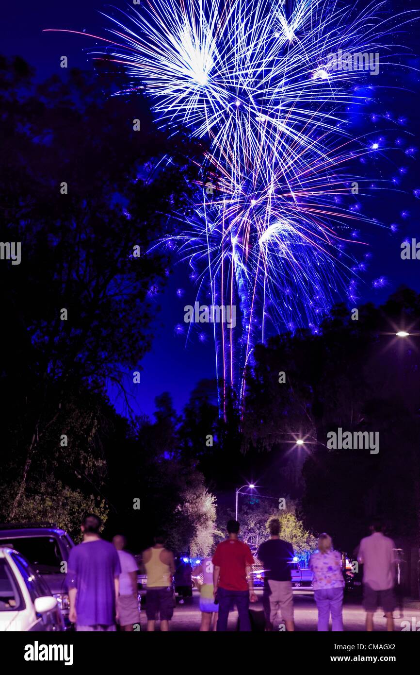 July 4th fireworks arizona hi-res stock photography and images - Alamy