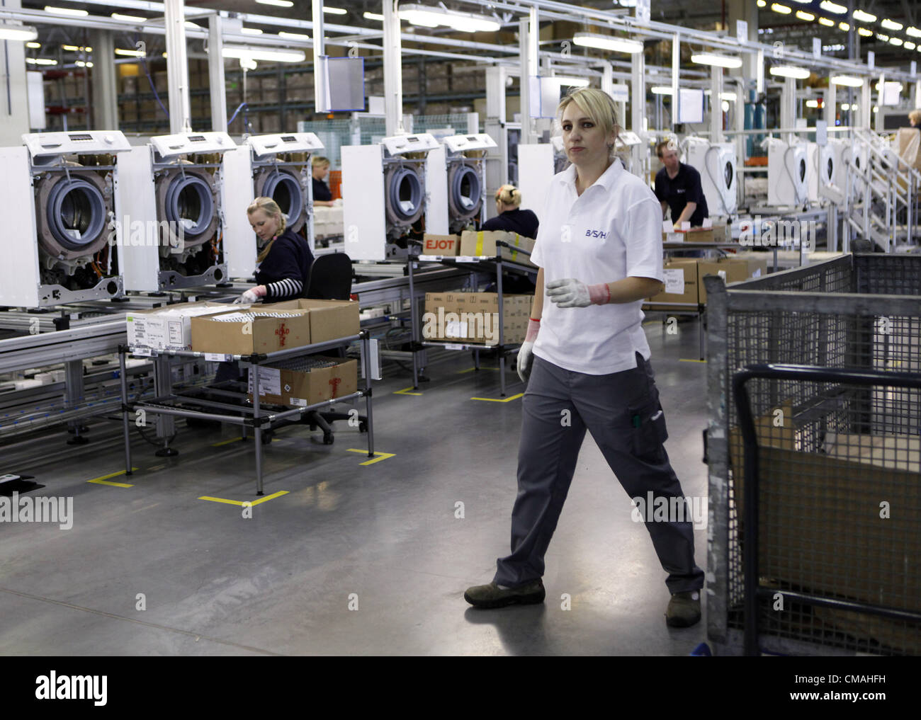Bosch washing machine hi-res stock photography and images - Alamy