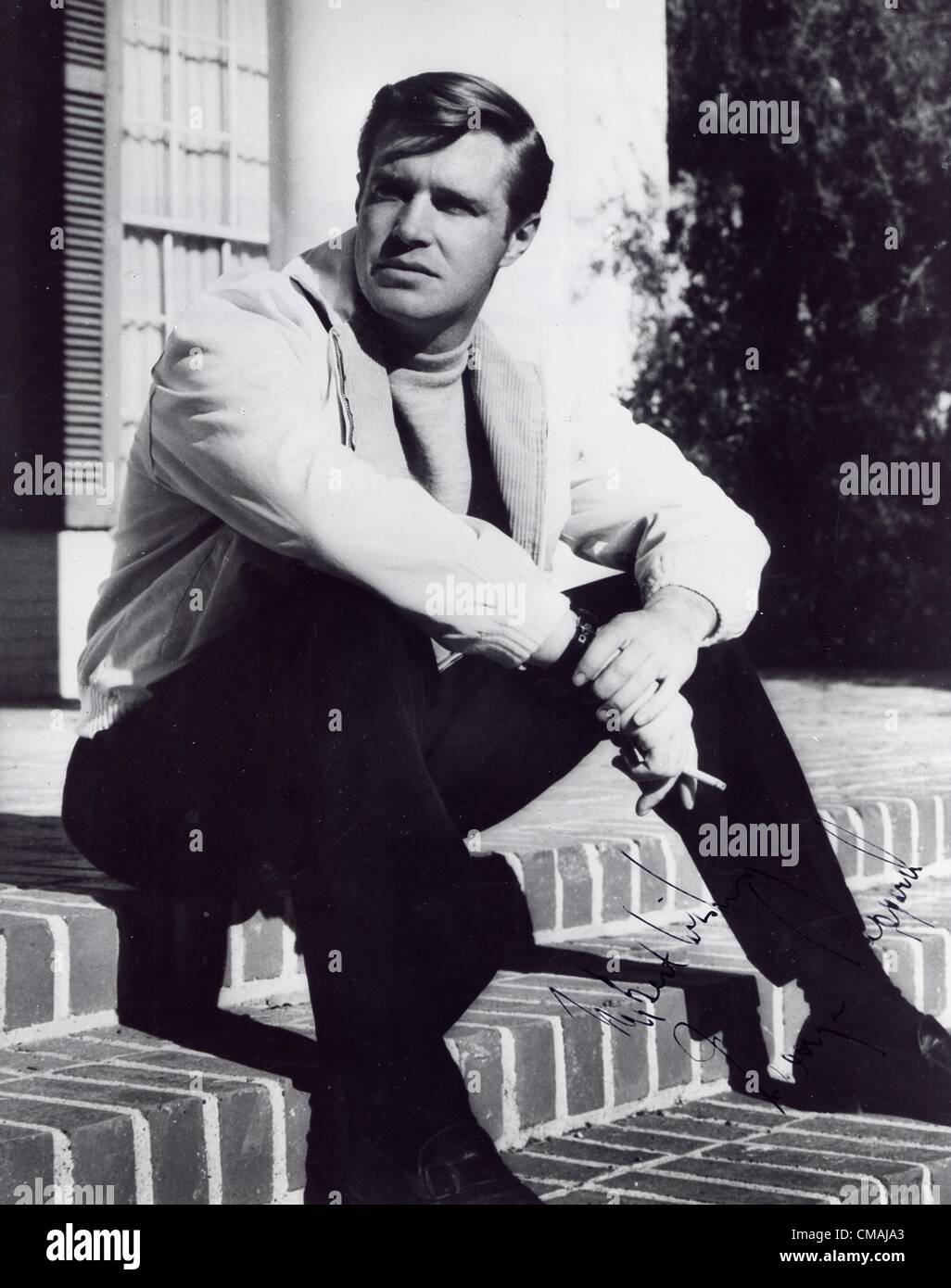 GEORGE PEPPARD 1960.AKA George Peppard, Jr.(Credit Image: Â© Smp/Globe ...