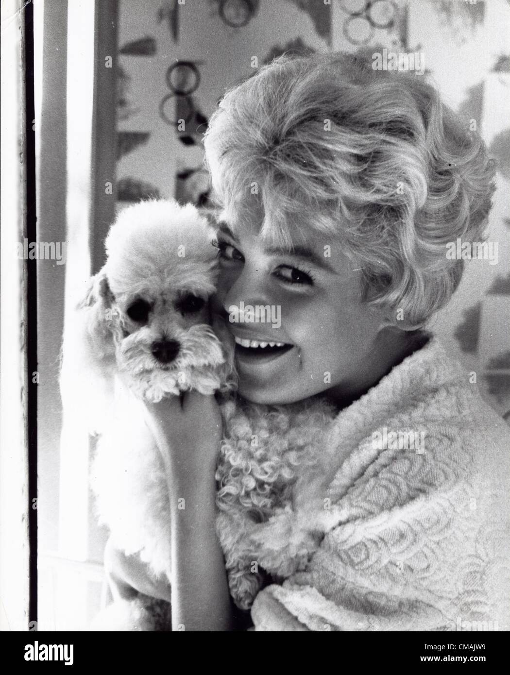 SANDRA DEE.AKA Alexandra Zuck.(Credit Image: Â© Larry Schiller/Globe ...