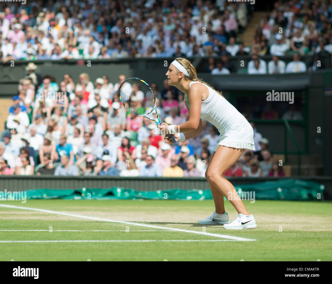 Victoria azarenka in wimbledon tennis hi-res stock photography and ...