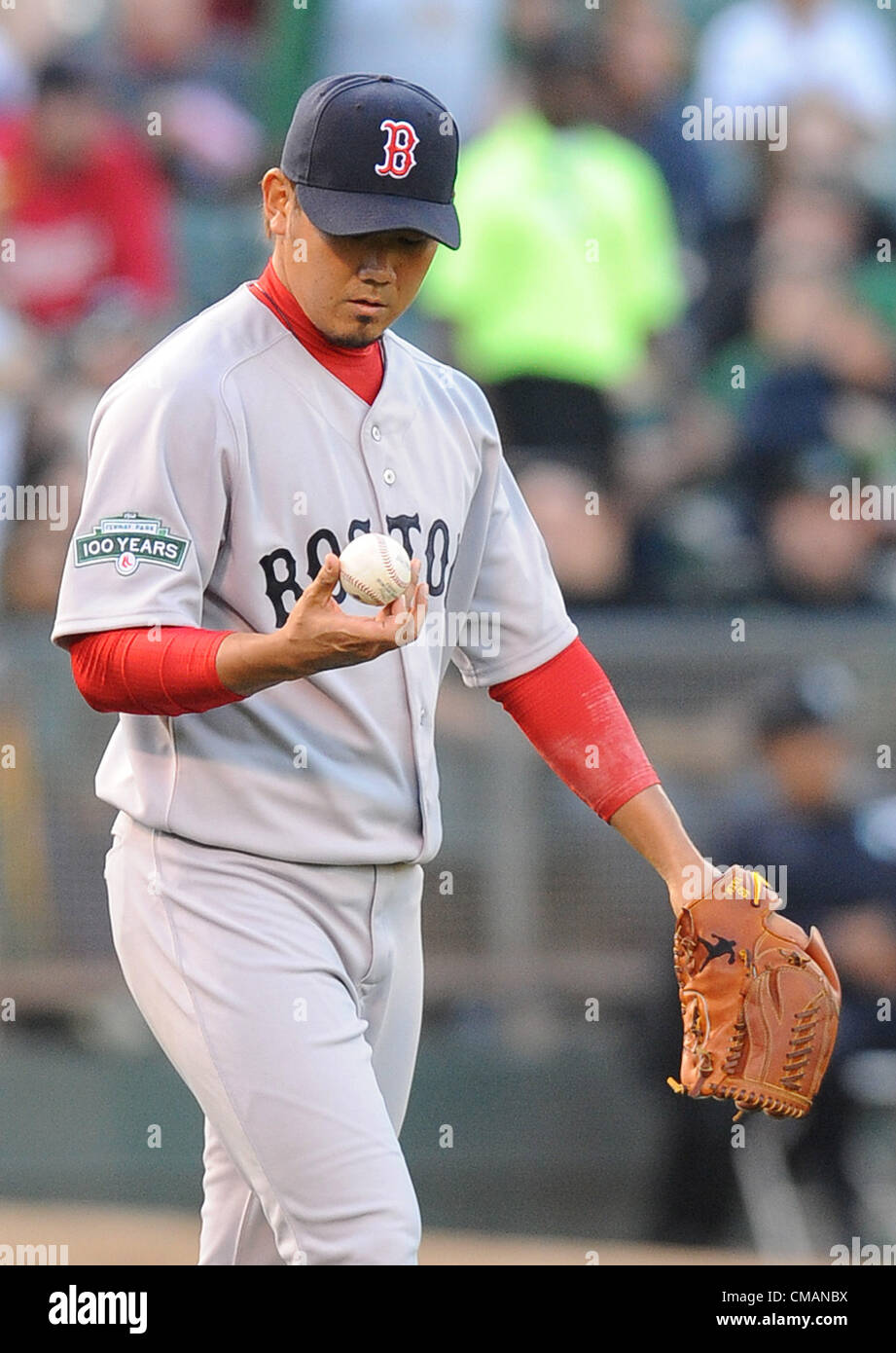 Daisuke Matsuzaka (Red Sox), JULY 2, 2012 - MLB : Daisuke Matsuzaka of ...