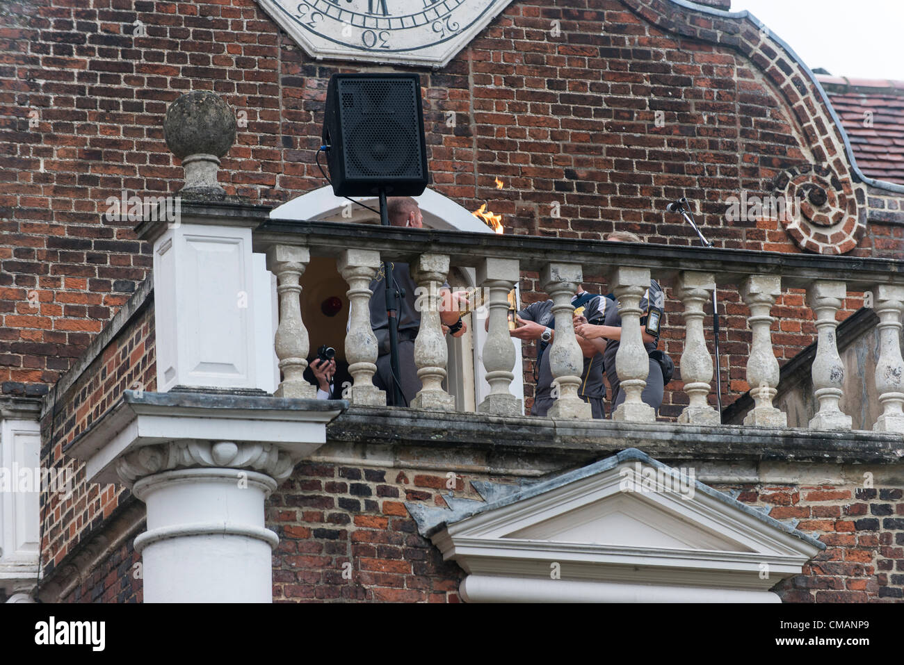 Ipswich, UK. Friday 6th July 2012. Emily Rogers from Bury St. Edmunds ...