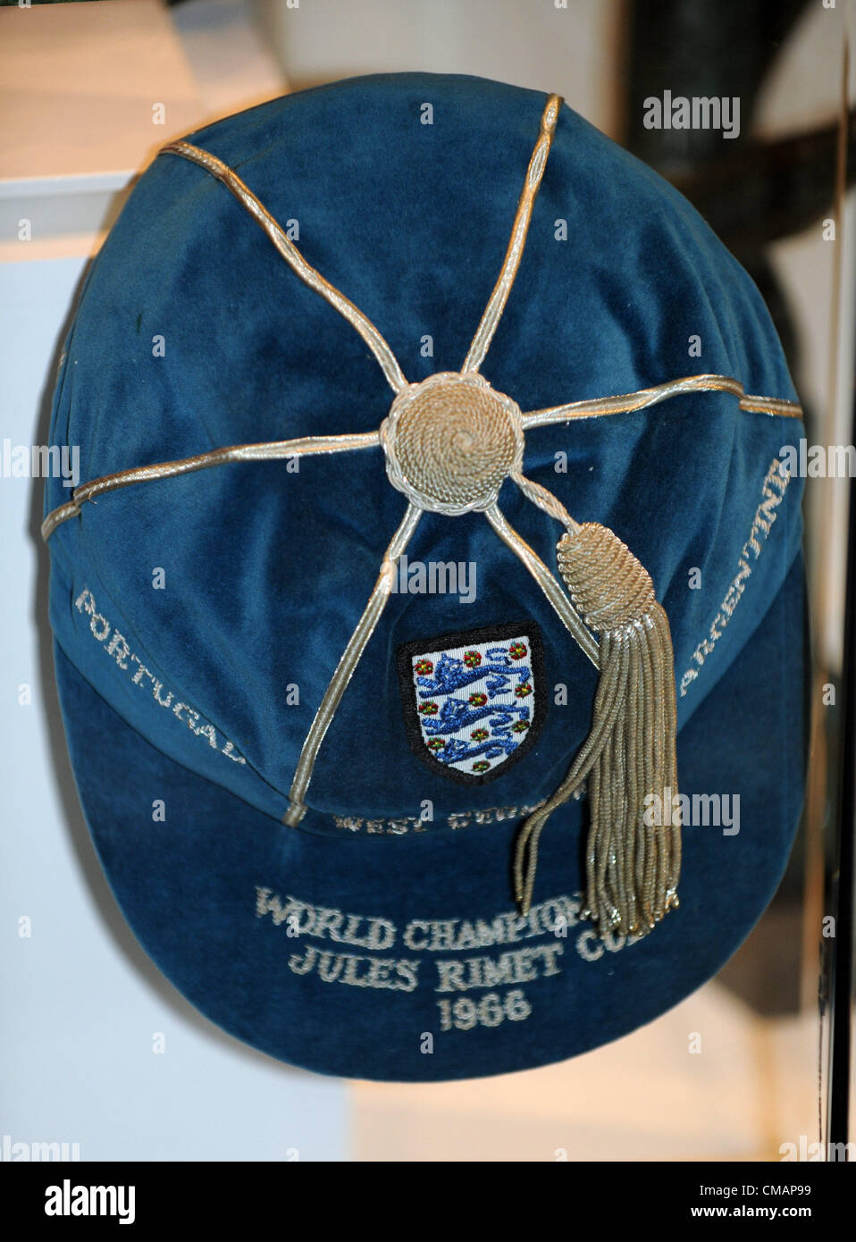 National Football Museum in Manchester, Britain, UK, 1966 world cup ...