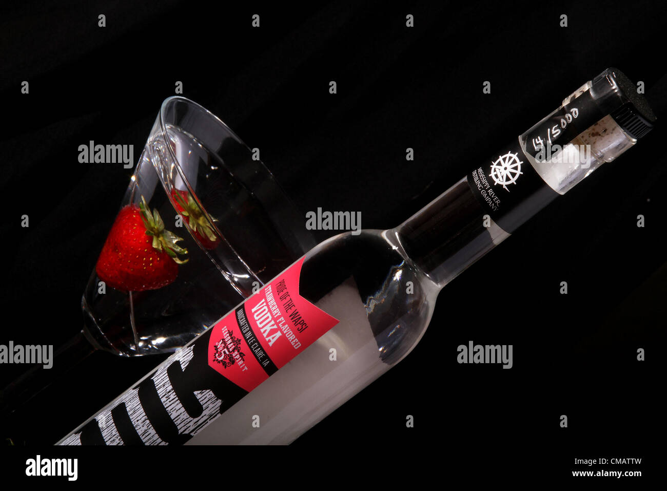 Pride of the Wapsi Strawberry Vodka, at the Mississippi River ...