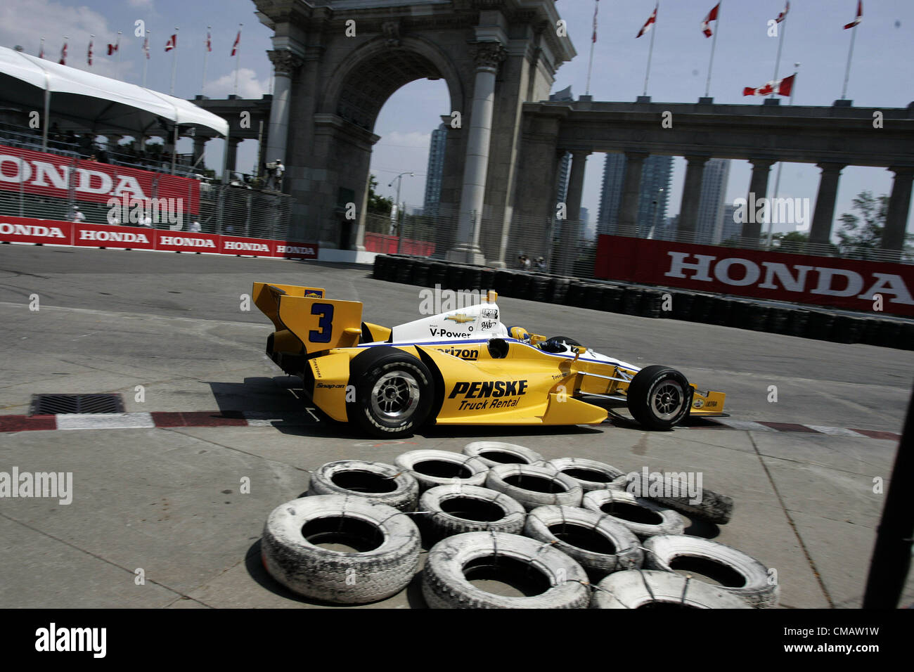 July 6, 2012 - Toronto, Ontario, Canada - IZOD Indycar Series, Honda ...