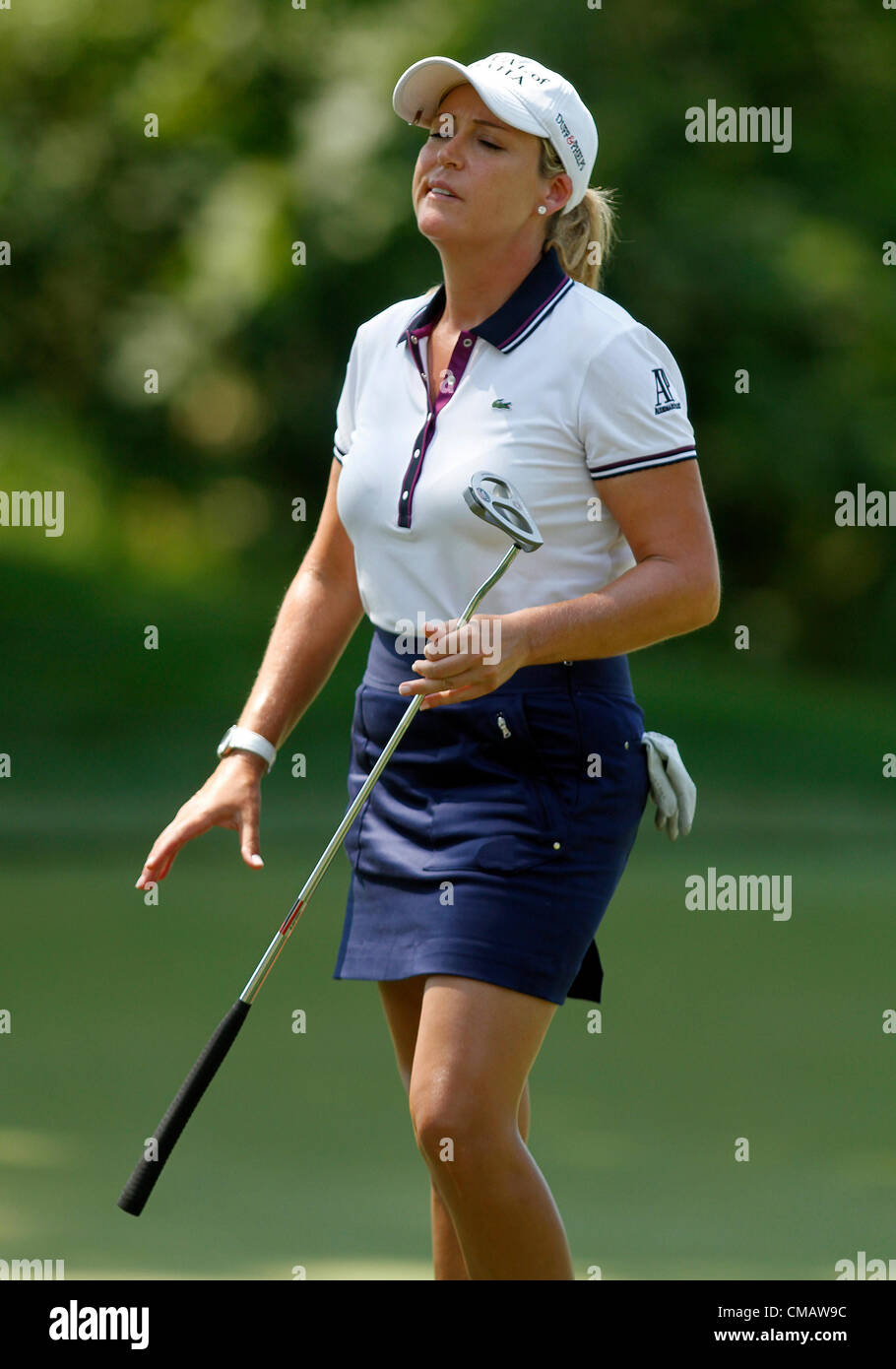 06.07.2012. Kohler, Wisconsin. Professional Golfer Cristie Kerr from ...