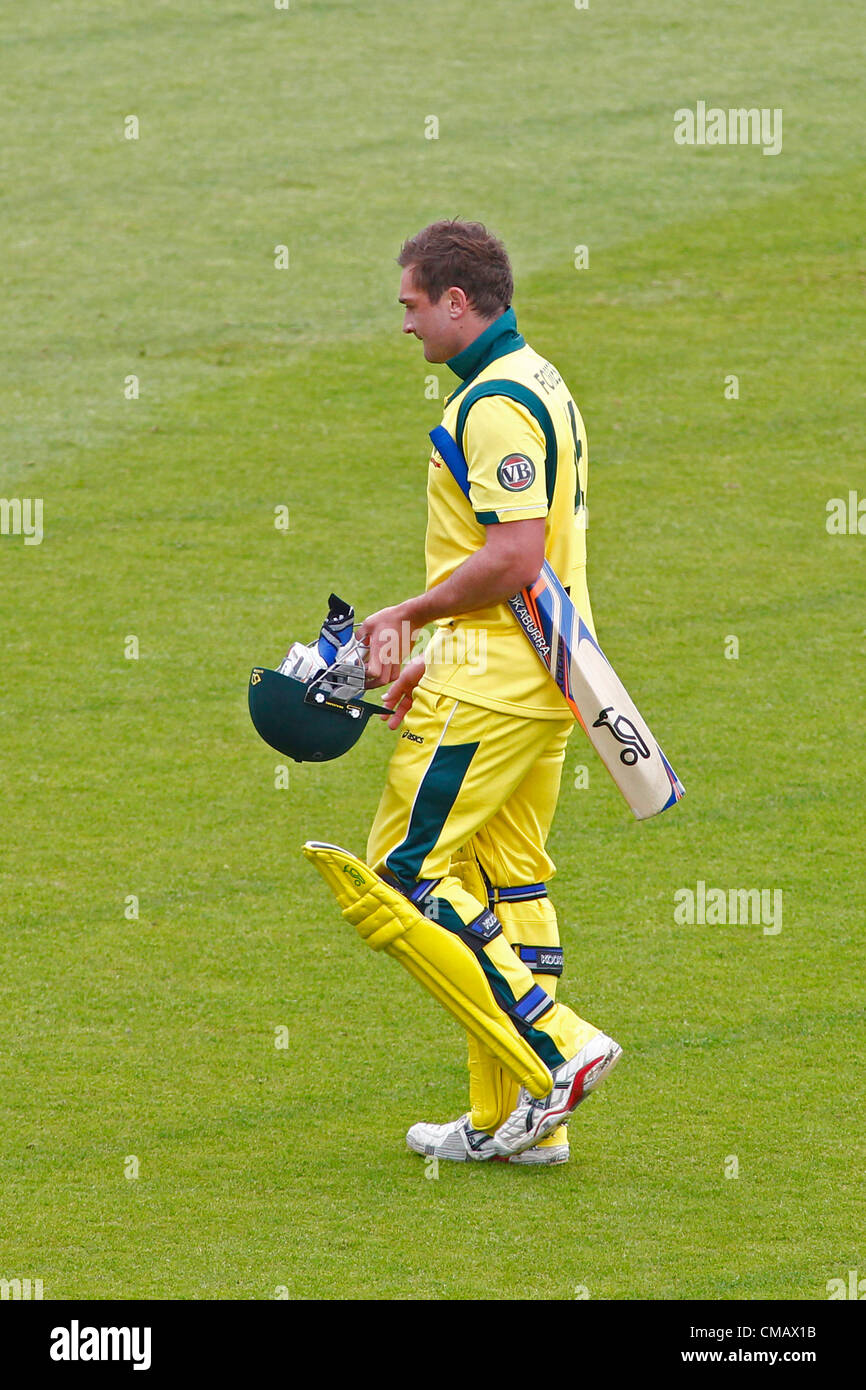 UK. 07/07/2012 Chester le Street, England. Australia's Peter Forrest ...