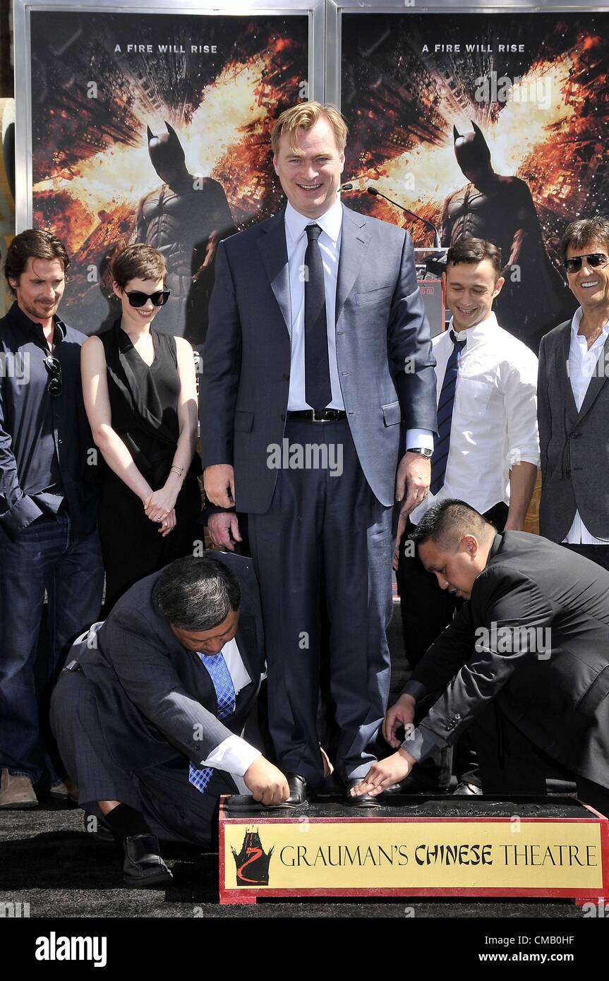 Christopher Nolan in attendance for Handprint Ceremony for Christopher ...