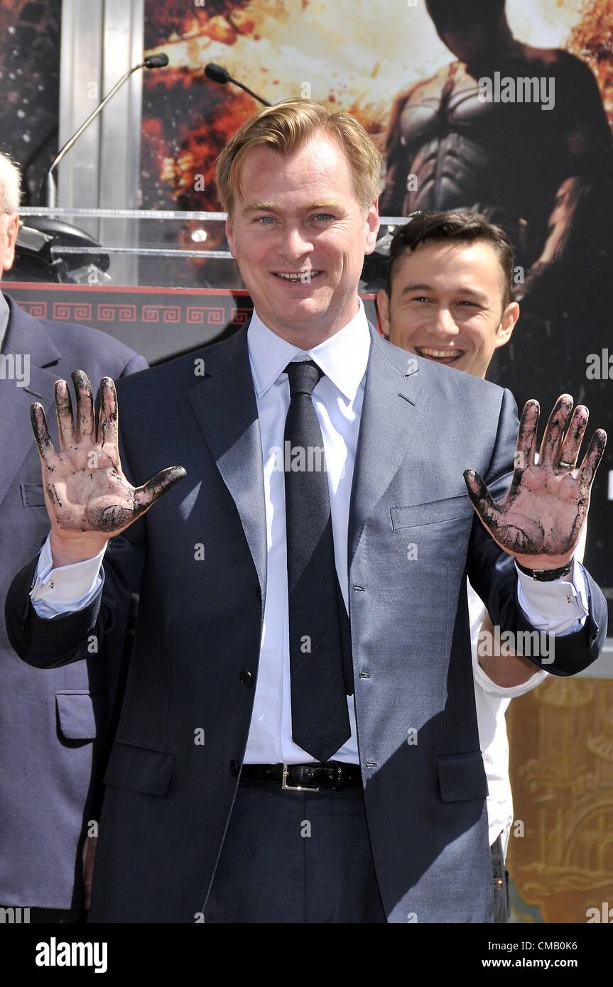 Christopher Nolan in attendance for Handprint Ceremony for Christopher ...