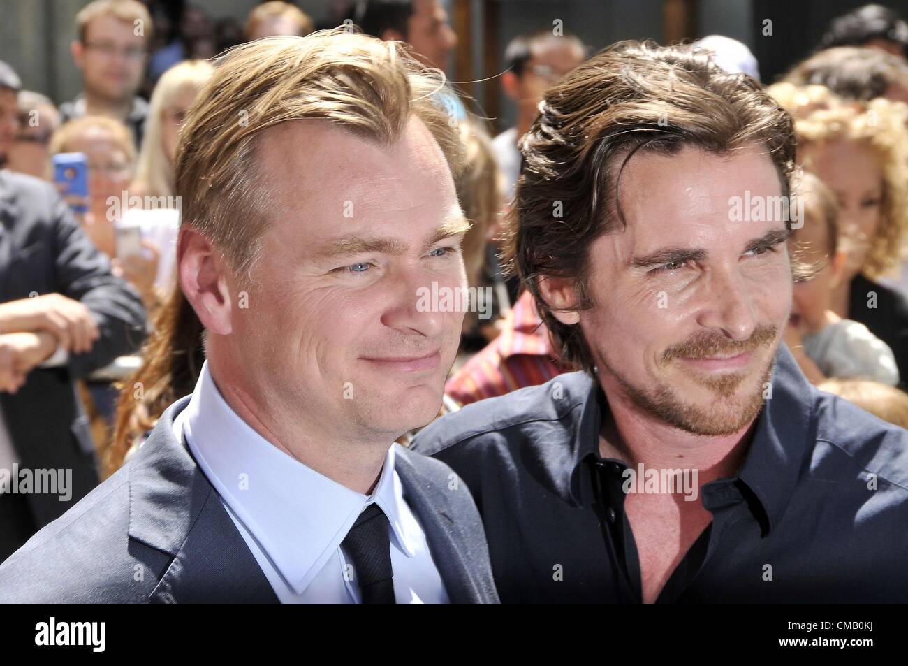 Christopher Nolan, Christian Bale in attendance for Handprint Ceremony ...